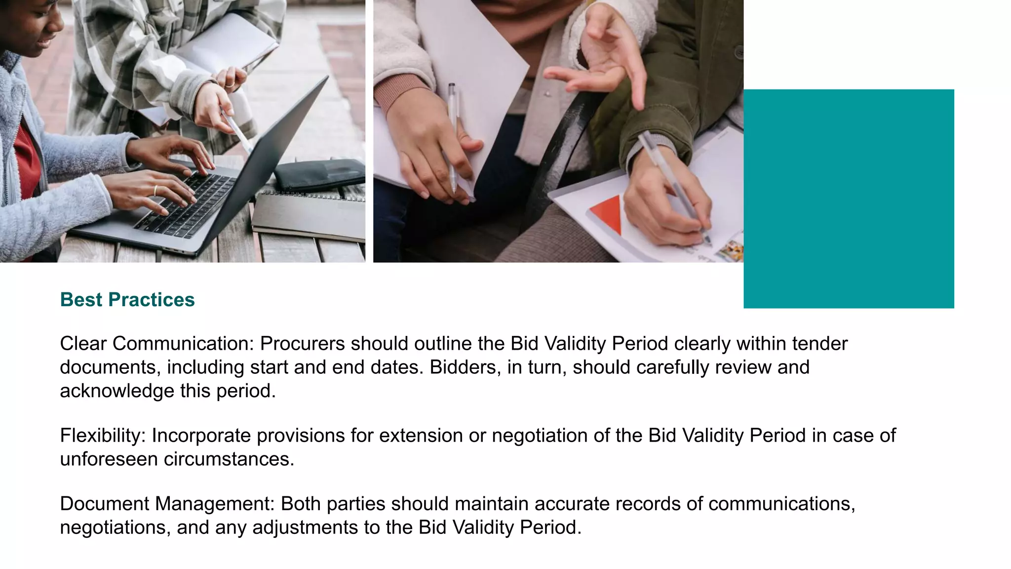 Bid Validity Period in Tendering Ensuring Success and Transparency.pptx