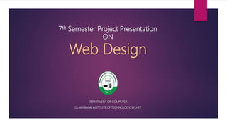Final Year Project Presentation | PPT