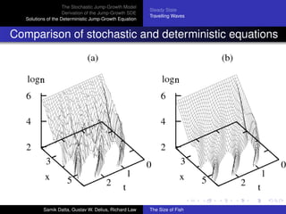 A stochastic Model for the Size Spectrum in a Marine Ecosystem | PPT