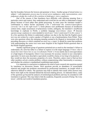 Legal terminology in translation practice: dictionaries, googling or discussion forums? | PDF ...