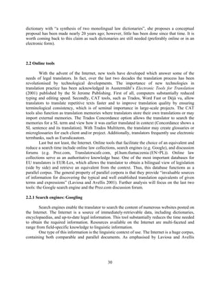 Legal terminology in translation practice: dictionaries, googling or ...