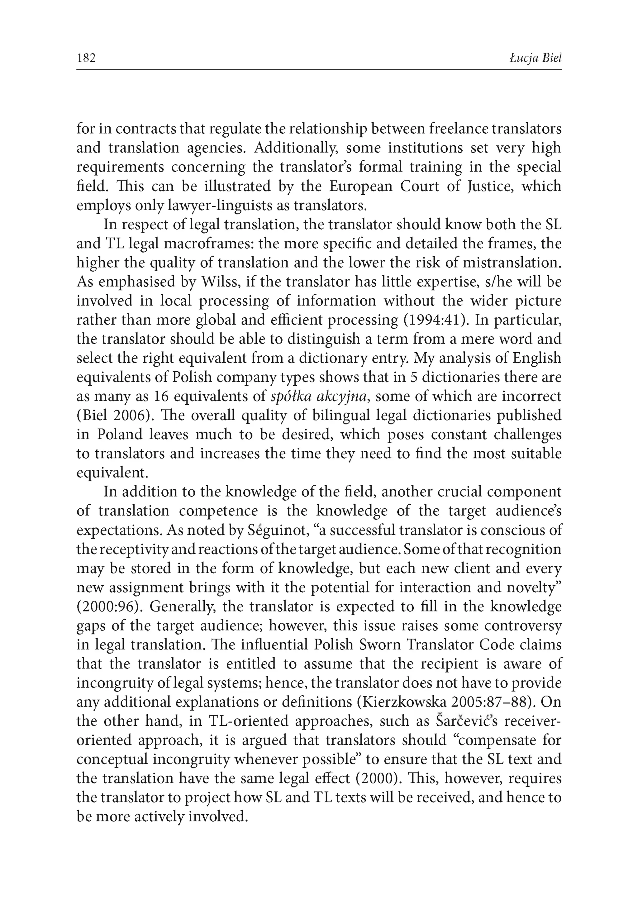 Legal translation and knowledge structures | PDF