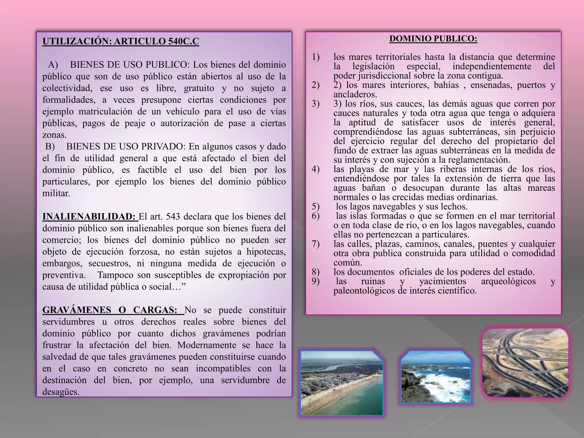 Bienes de dominio publico y privado | PPTX | Real Estate Buying and ...
