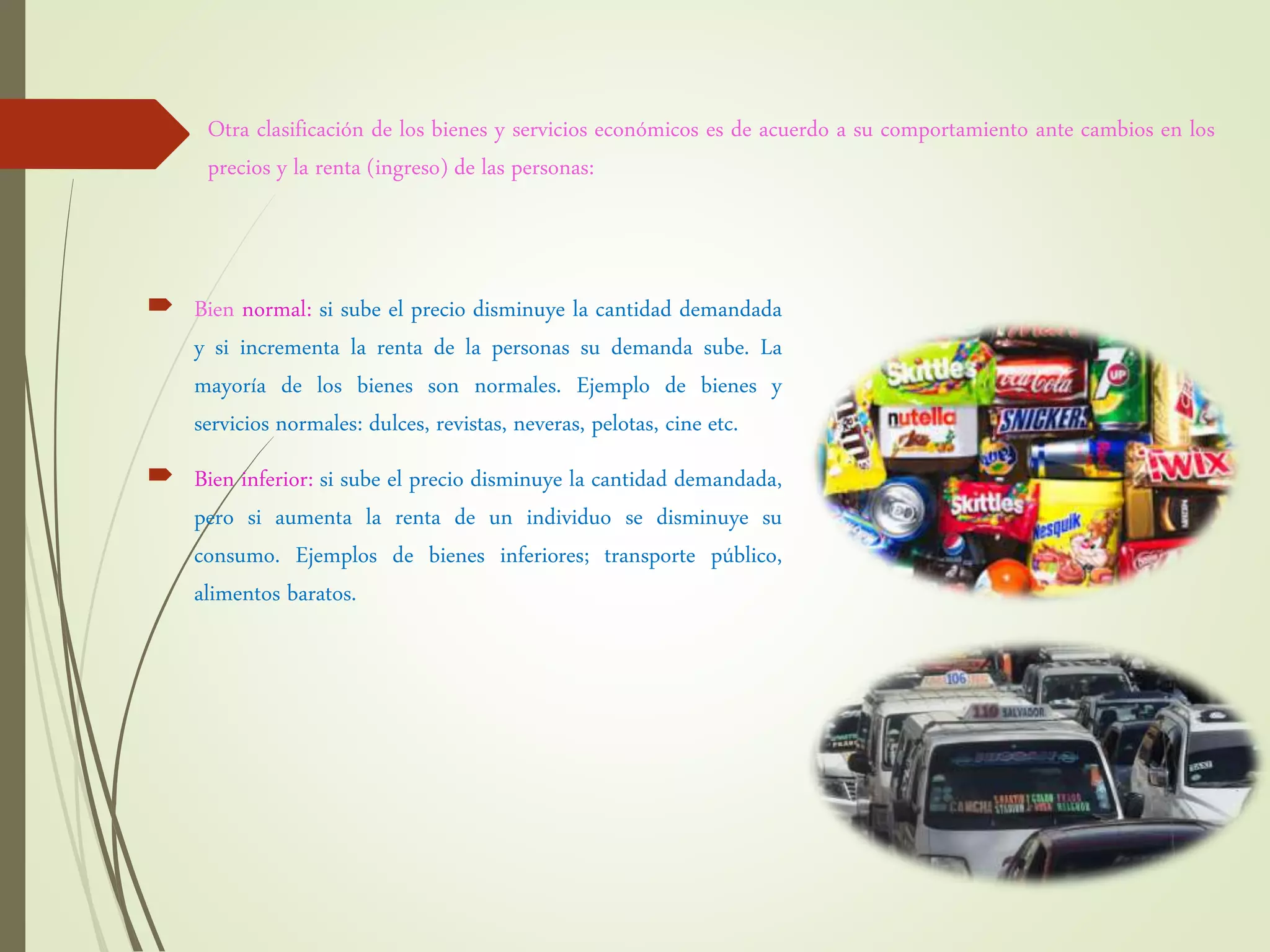 Bienes y servicios | PPTX