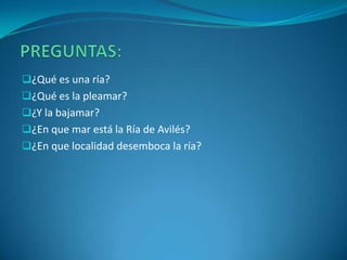 La Ría de Avilés, Gabriel. | PPTX
