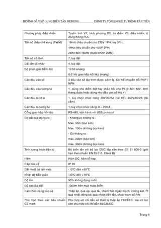 Bientan siemens | PDF