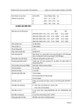 Bientan siemens | PDF