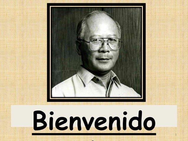 Bienvenido lumbera | PPTX | Poetry | Books and Literature