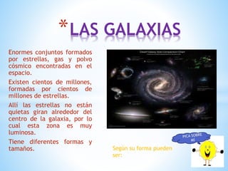 Bienvenidos a conocer el universo y todos sus elementos | PPTX