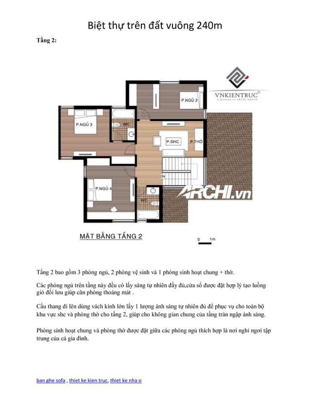 Biet thu tren dat vuong | PDF