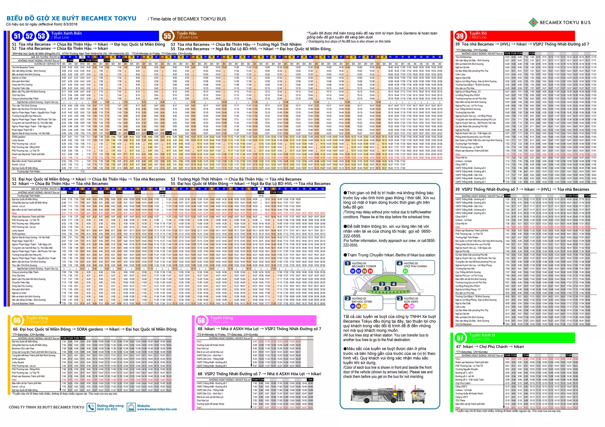 Bieu do gio xe buyt becamex tokyu | PDF