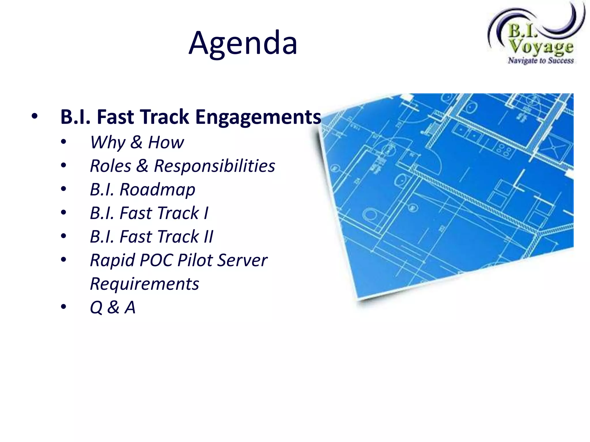 Bi Fast Track Overview | PPTX | Databases | Computer Software and ...