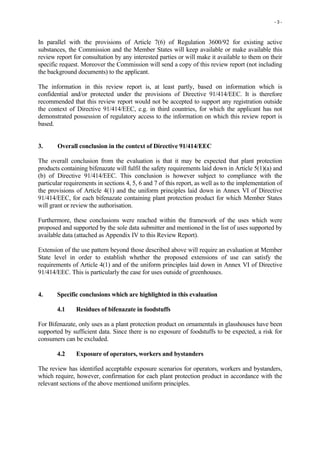 Bifenazate draft review_report | PDF