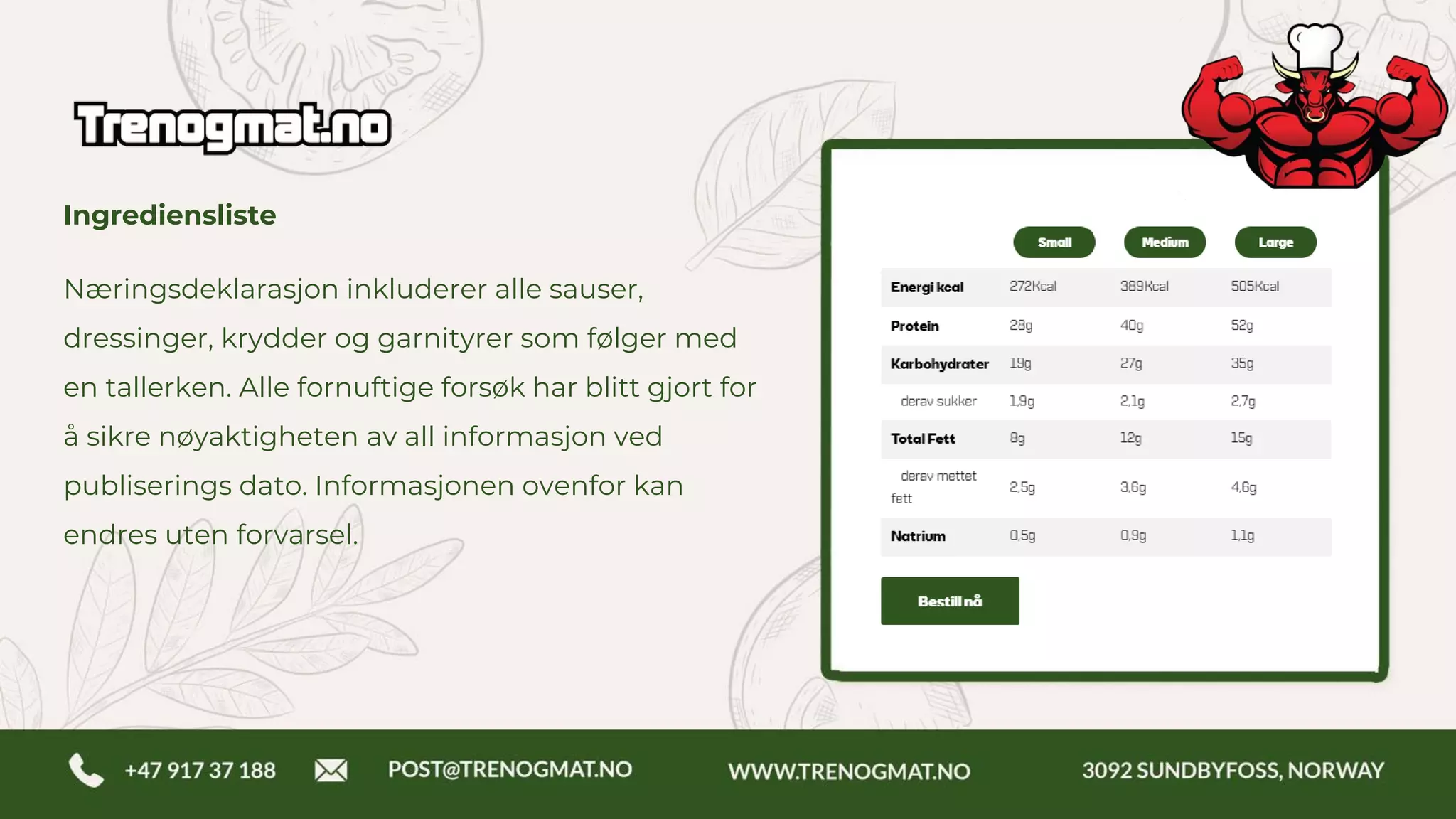 Biff Ragu Med Søtpotet, Gulrot Og Pastinakk Pure - Trenogmat | PDF