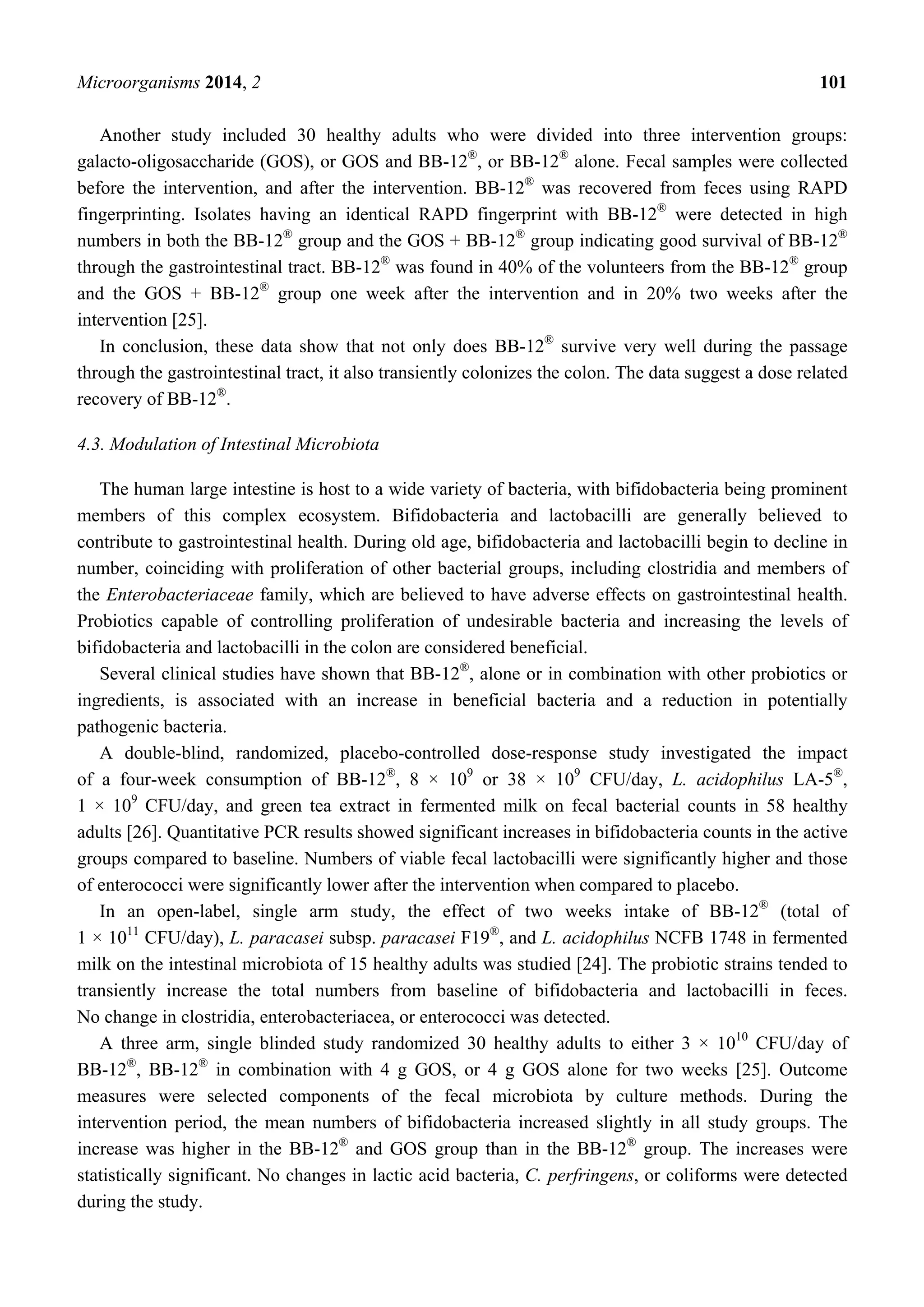 Bifidobacterium | PDF