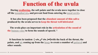 Bifid Uvula in childern , dono t take lightly, .pptx