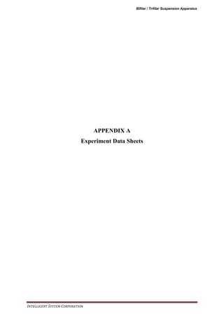 Bifilar trifilar suspension apparatus | PDF