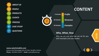 Cytech Mobile Company Profile | PDF | IT and Internet Support | Internet