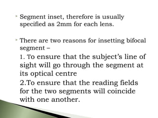 Bifocal lenses | PPT