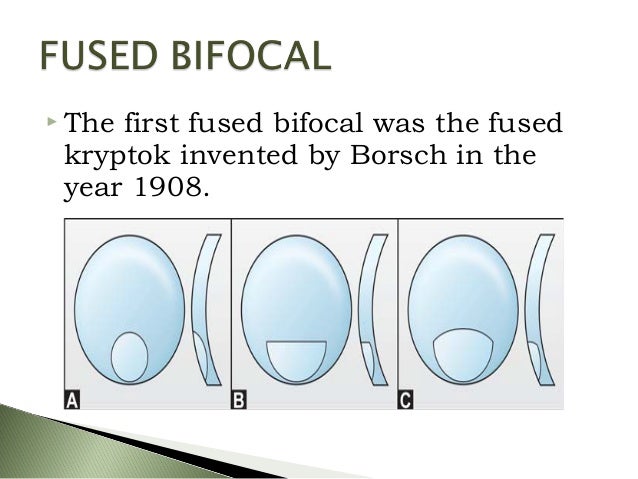 Bifocal lenses