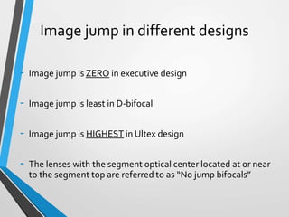 Bifocal lenses: types and principles | PPTX