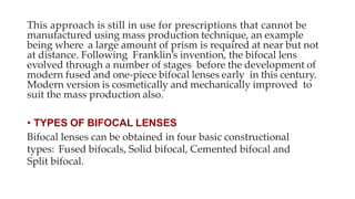 Bifocal Lenses on contact lenses ma.pptx