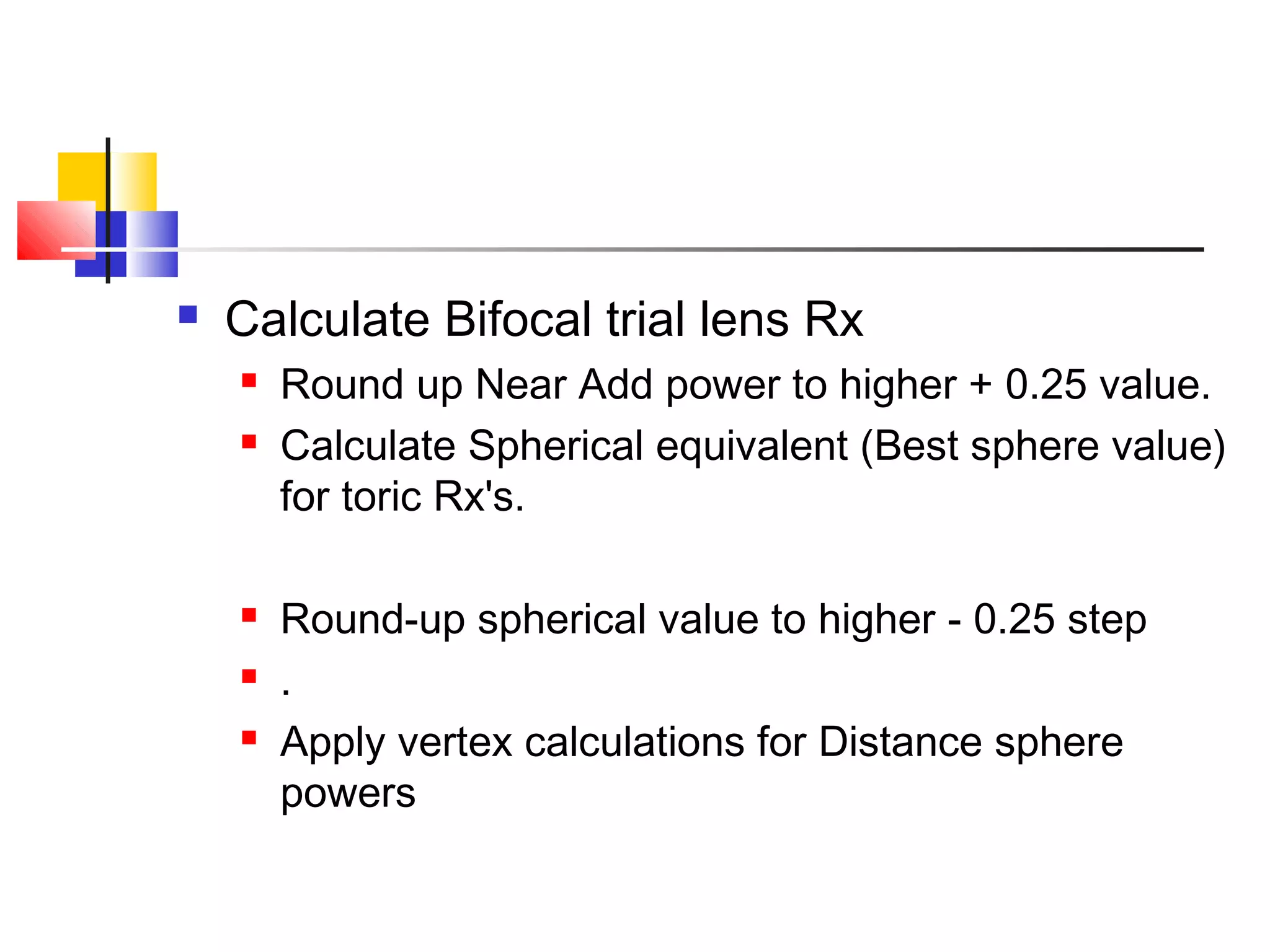 Presbyopic Contact Lenses: Bifocals and Multifocals | PPT