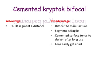 Bifocals by arya and sadaf | PPSX | Eye and Vision Conditions ...