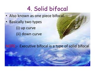 Bifocals by arya and sadaf | PPSX | Eye and Vision Conditions ...