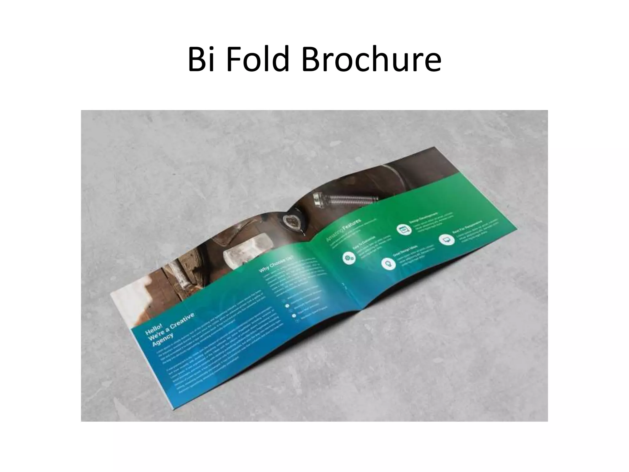 Bi fold brochure | PPTX