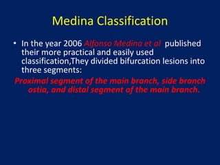 Bifurcation lesions | PPTX
