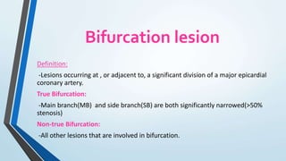 Bifurcation pci | PPT | Free Download