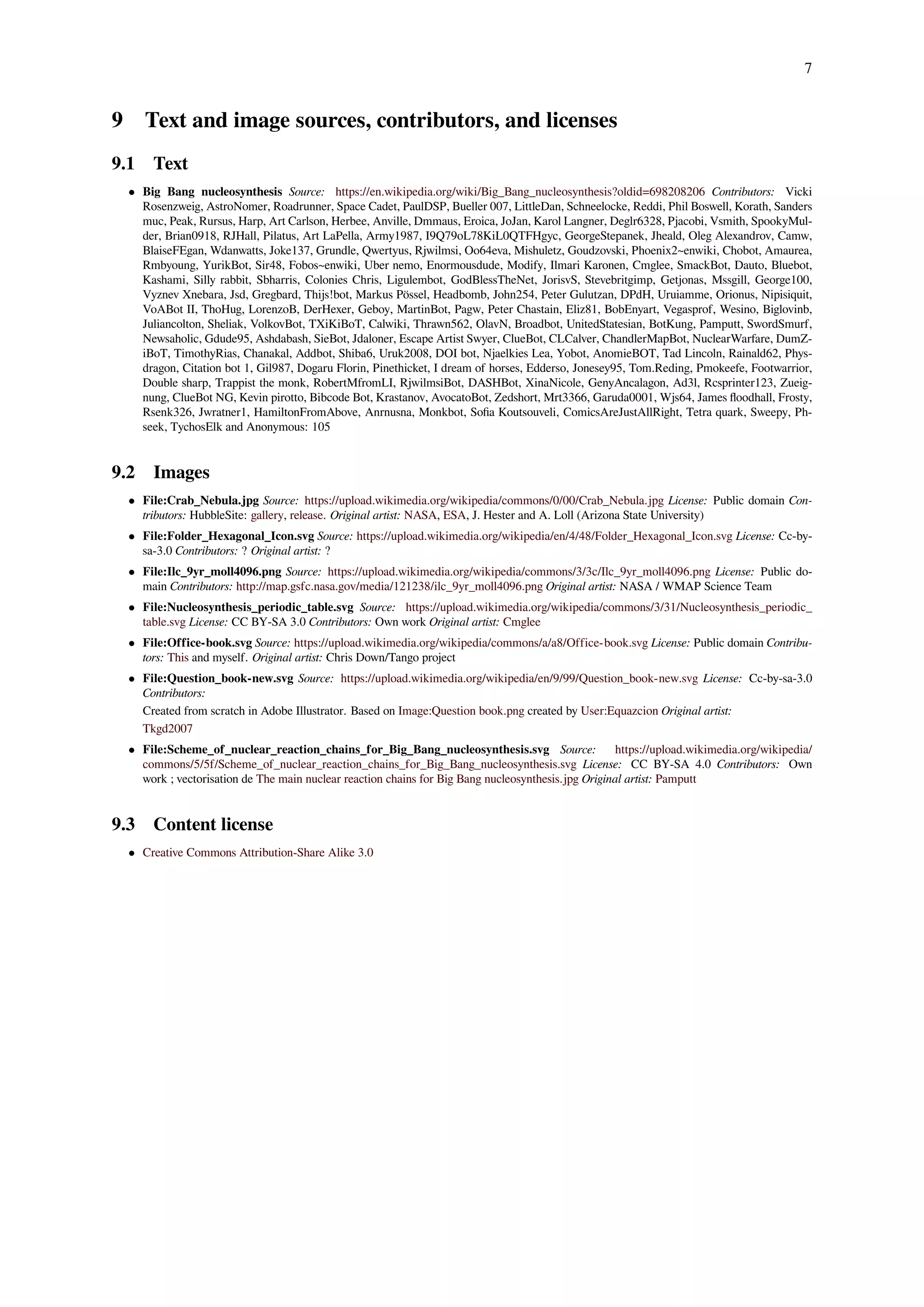 Big bang nucleosynthesis | PDF | Physics | Science