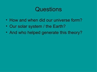 big bang theory | PPT