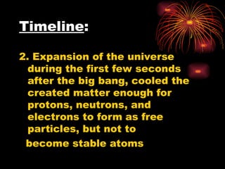 EXPLAIN THE BIG BANG THEORY AND THE ORIGIN OF THE UNIVERSE | PPT