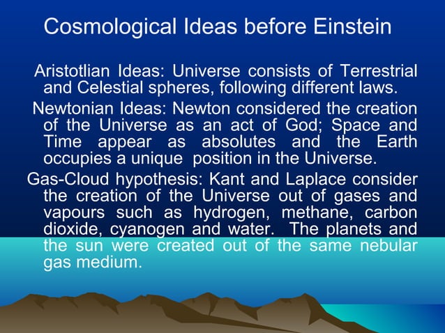 Big bang cosmology | PPT