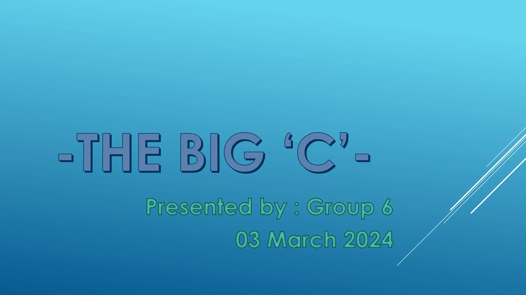 big-C.pdf power for colon and lung cancer presentation | PDF