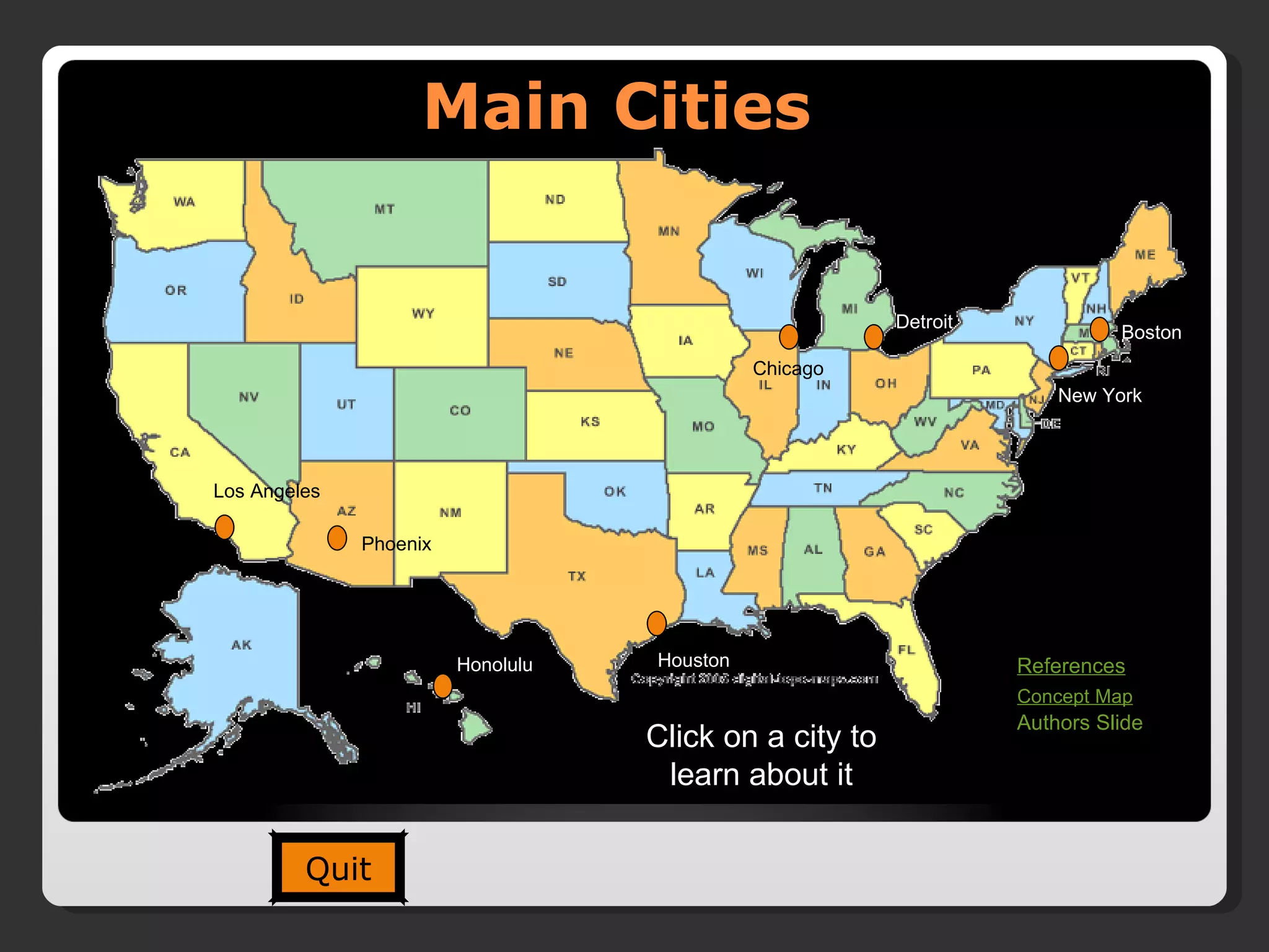 Big Cities Ppt For Ed 205 | PPT