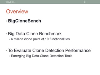 BigCloneBench | PPTX