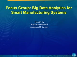 Big data-analytics-for-smart-manufacturing-systems-report | PDF