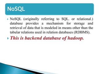 big-data-analytics-using-hadoop.pptx for project | PPTX