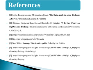big-data-analytics-using-hadoop.pptx for project | PPTX