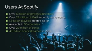 Big Data At Spotify | PPT