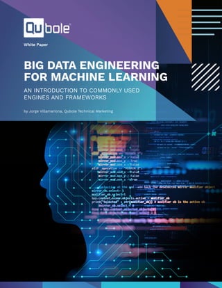 Big Data Engineering for Machine Learning | PDF