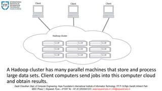 Introduction to Big Data, HADOOP: HDFS, MapReduce | PPTX