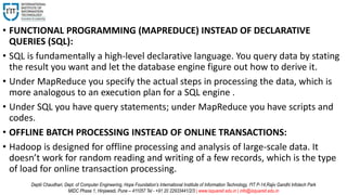Introduction to Big Data, HADOOP: HDFS, MapReduce | PPTX