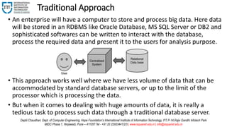 Introduction to Big Data, HADOOP: HDFS, MapReduce | PPTX