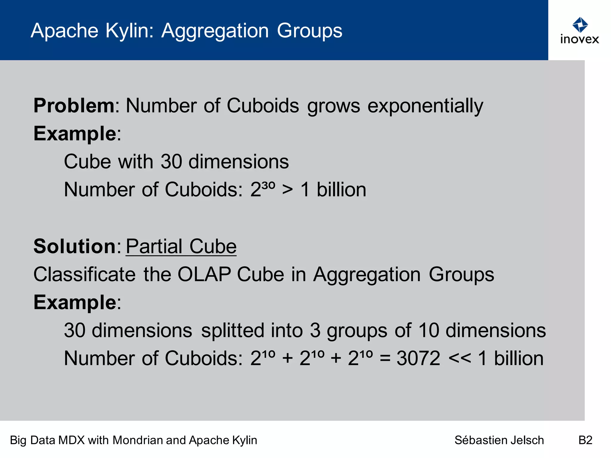 Big Data MDX with Mondrian and Apache Kylin | PDF