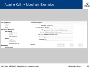 Big Data MDX with Mondrian and Apache Kylin | PDF