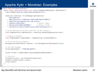 Big Data MDX with Mondrian and Apache Kylin | PDF